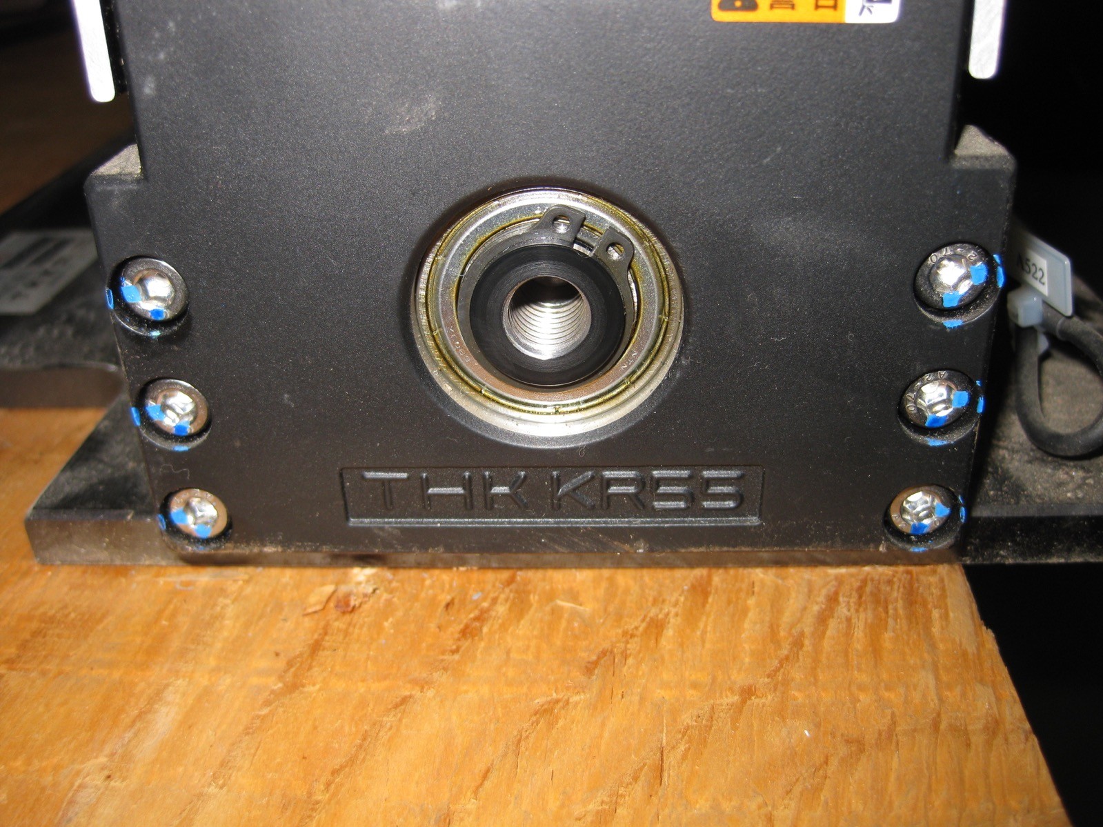 THK KR55 520mm Travel Linear LM Caged Bearing Precision Ballscrew Actuator CNC | eBay