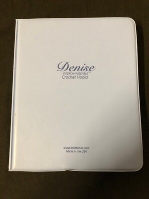 Denise Interchangeable Crochet Hooks Set Complete Unused USA Made | eBay