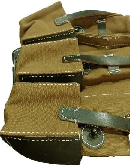 (Set - 2) German WW2 MP STG 44 Magazine Pouches Reproduction - Canvas ...