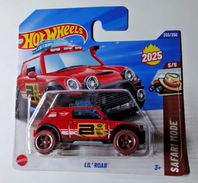 Hot Wheels - Lil' Roar Mini Cooper Monte Carlo Rally - Safari Mode 2025 ...
