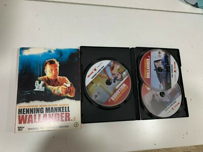 Henning Mankell Wallander Vol 2 DVD Krister Henriksson Ola Rapace ...