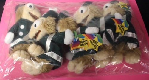 5 NOS FACTORY SEALED BAG PUFF N STUFF PLUSH HR PUFNSTUF CLANG SID ...