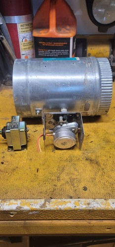 6” DuroZone HVAC Motorized Electric Zone Control Damper – 24V AC ...