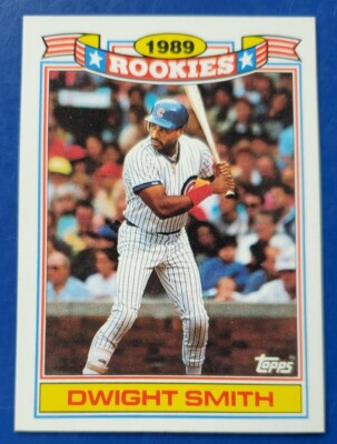 1990 Topps Rookies Dwight Smith Chicago Cubs #26 RC | eBay