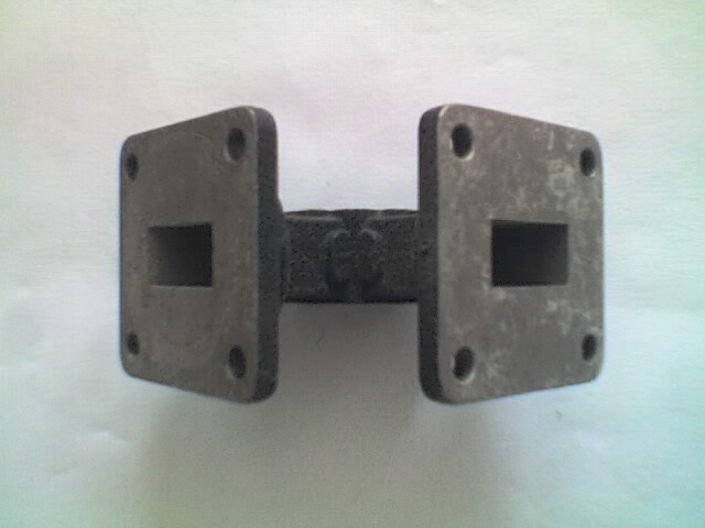 UNBRANDED , WG18 Square Rigid Waveguide Right Angled Bend 75mm - USED ...