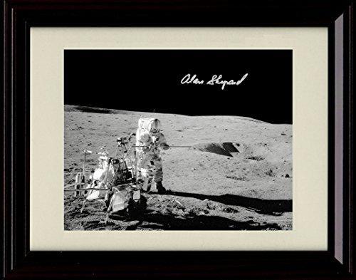 16x20 Framed Alan Shepard Autograph Promo Print - Apollo 14 | eBay