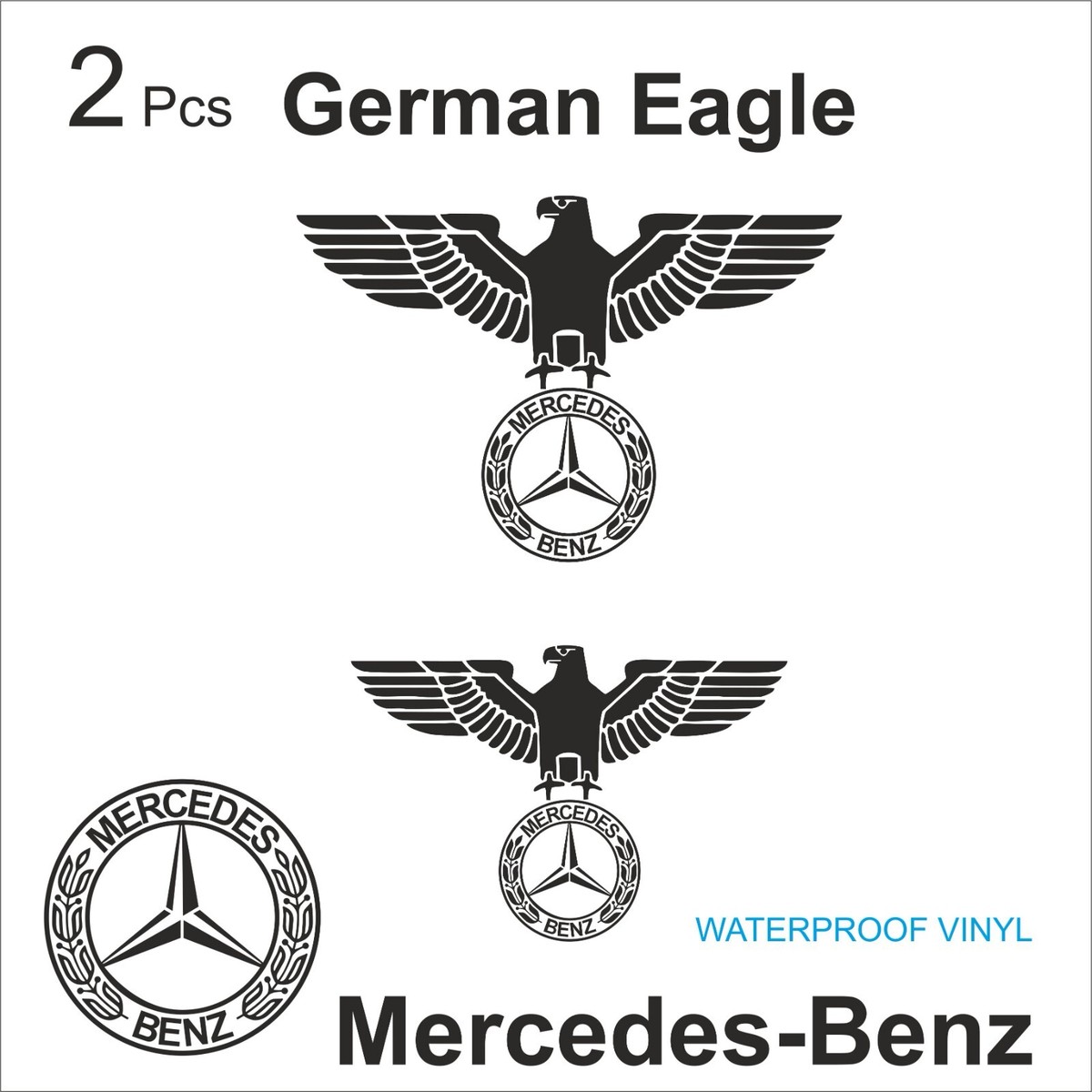Mercedes Benz Germany Decal