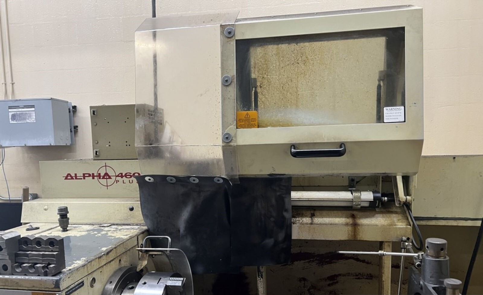 18/28" x 40" HARRISON ALPHA "460 PLUS" COMBINATION MANUAL CNC LATHE ...