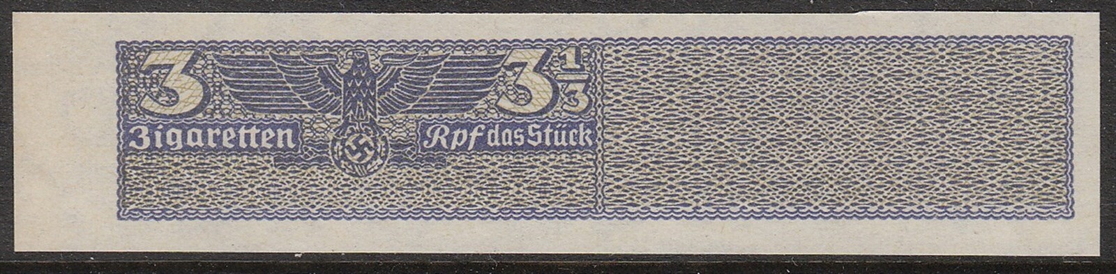 Stamp Germany Revenue WWII 3 Reich War Era Cigarette Label 3PF MNG | eBay