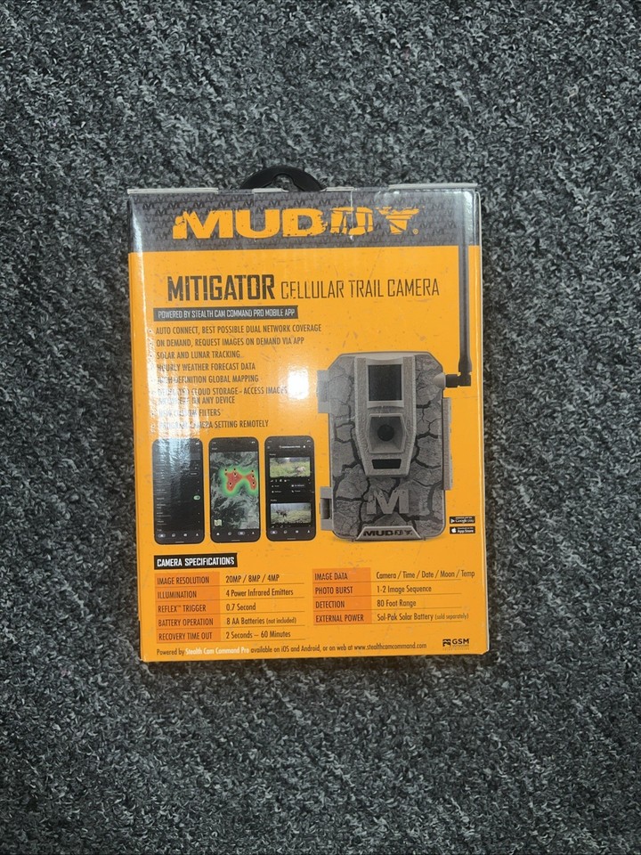 NEW Muddy MITIGATOR 20MP 80ft Cellular Trail Camera MUD-MTGTR-W | eBay