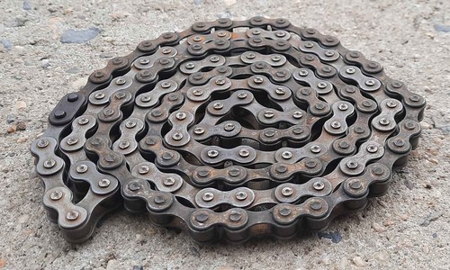 1" Pitch Bicycle Chain Skip Tooth 30s, 40s & 50s Gd Used Cond w/master ...