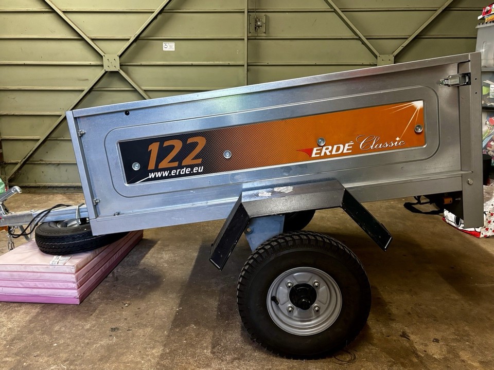 Erde 122 Garden and Camping Trailer | eBay UK