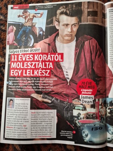 James Dean,Claire Danes,Dua Lipa,Dakota Johnson,Kate Winslet, Hungarian ...