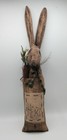 NEW Rustic Primitive 20" Herb Bunny Rabbit Doll Wall Hanging | eBay