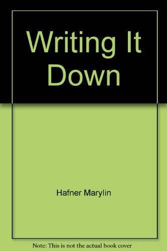 Writing it down - Hardcover By Cobb, Vicki - GOOD 9780397323265 | eBay
