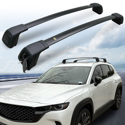 165lbs Lockable Roof Racks Cross Bar For Mazda Cx50 2023 2024 2025 ...