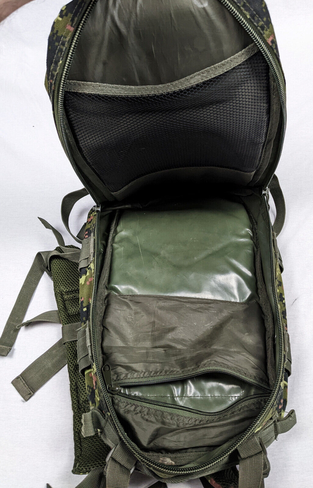 YAKEDA Expandable Tactical Backpack Assault Pack Army Military Green ...