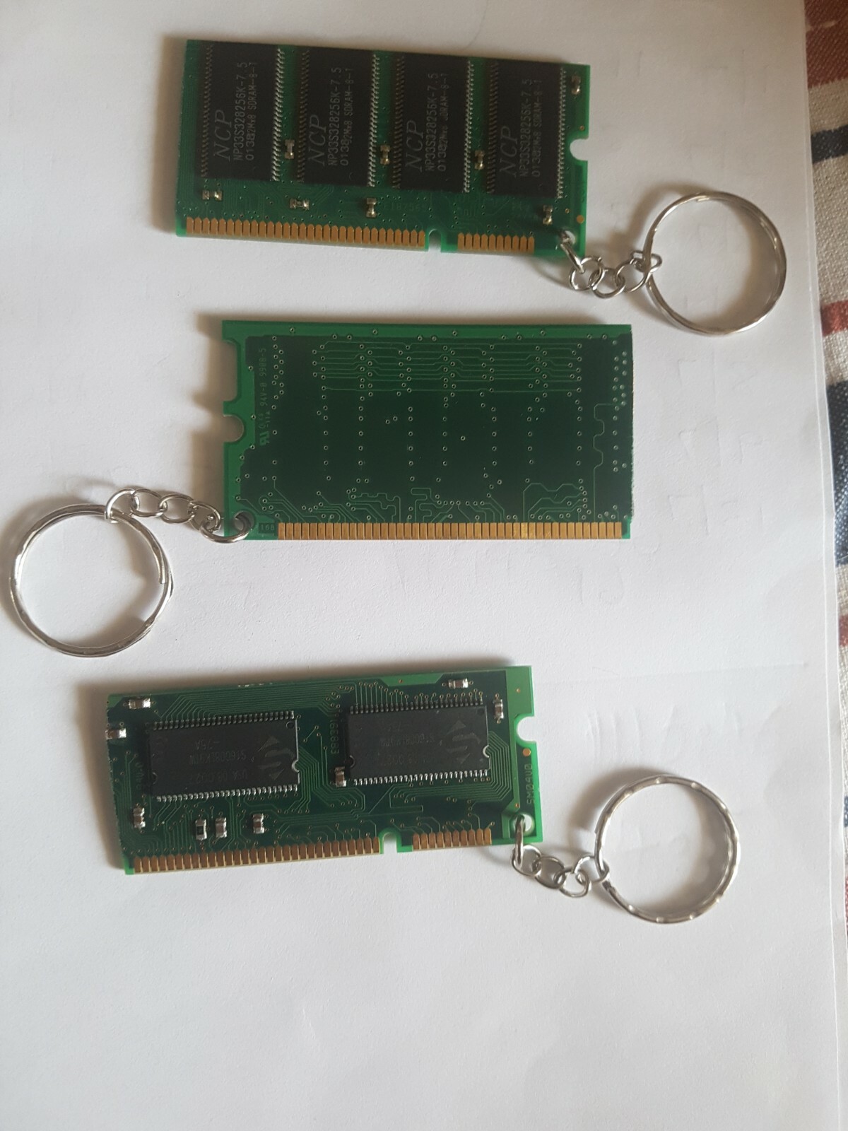 RAM Keyring made from genuine GOLD tipped RAM. Unique Key Ring | eBay ...