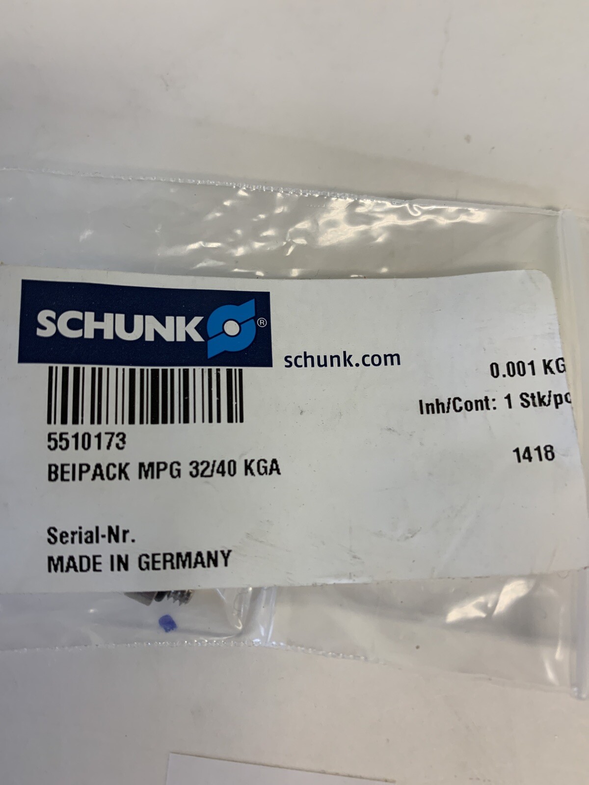 SCHUNK 5510173 Beipack MPG 32/40 KGA for sale online | eBay