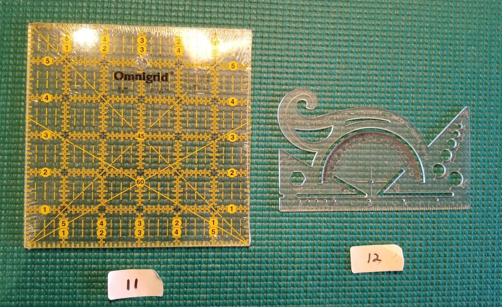 CHOICE: OmniGrid 6x12", 1x6" 4" or 6" Sq Easy Angle OR Vue Thru ...