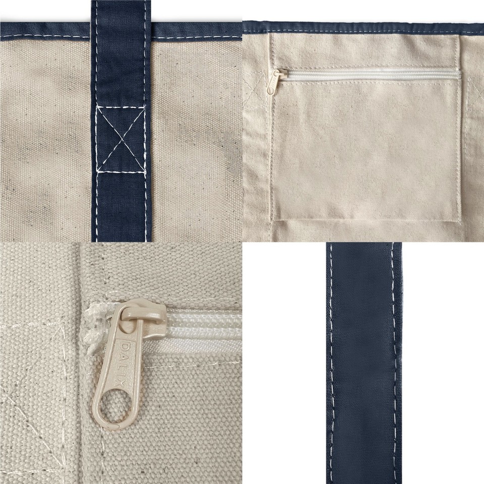 22" Extra Large Open Top Shopping Tote Grocery Bag with Outer Pocket | eBay