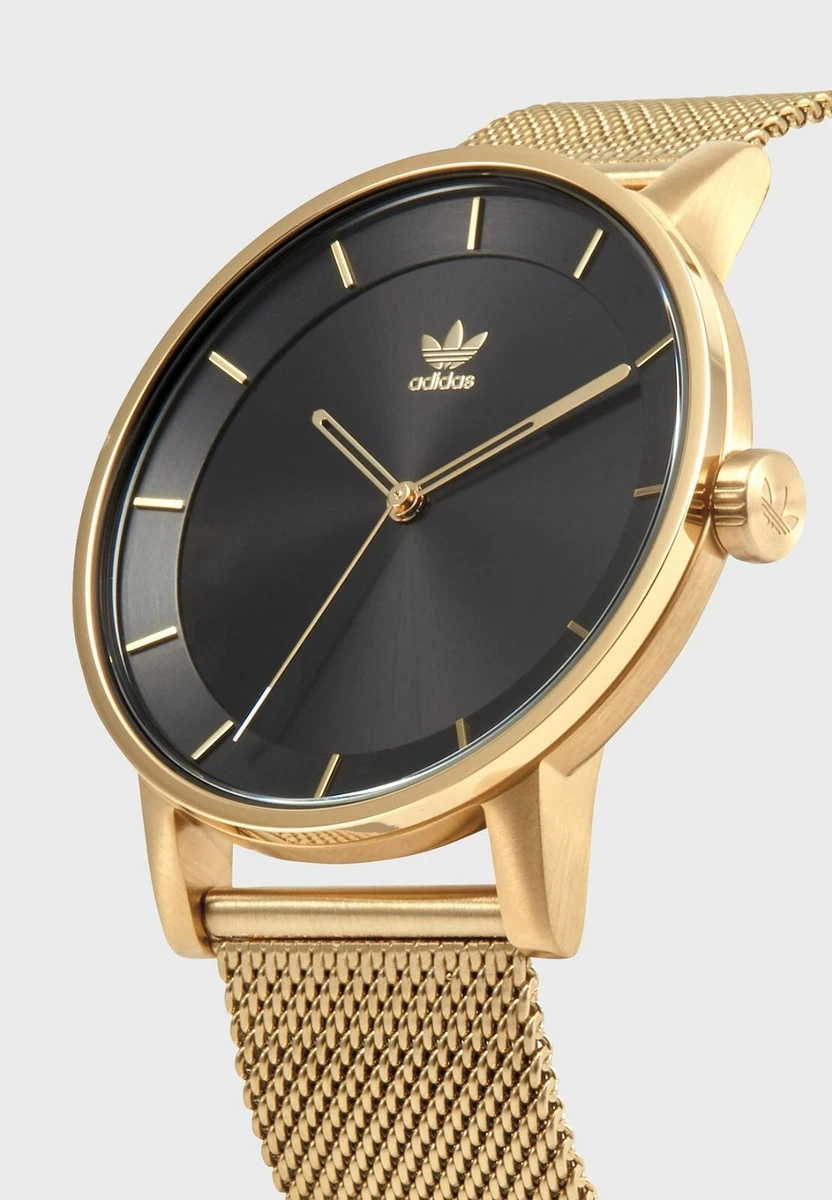 Adidas Watches Gold And Black