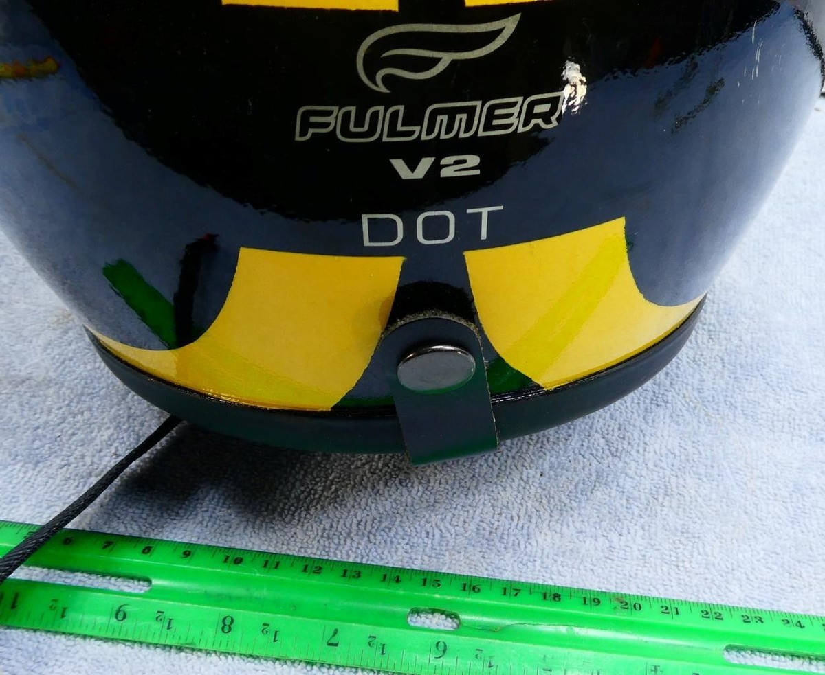 Fulmer V2 Helmet Fulmer AF V2 Helmet, Open Face With Peak, Size 4x,