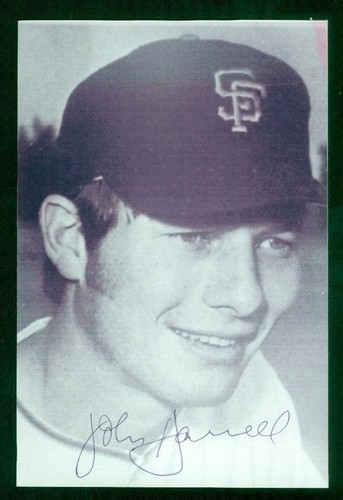 #1101, 4" x 6" Photo Card, Signed-Autographed, John Harrell, S. F ...