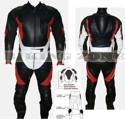 BLACK ENERGY HUMP MENS ARMOUR MOTORBIKE / MOTORCYCLE LEATHER JACKET ...