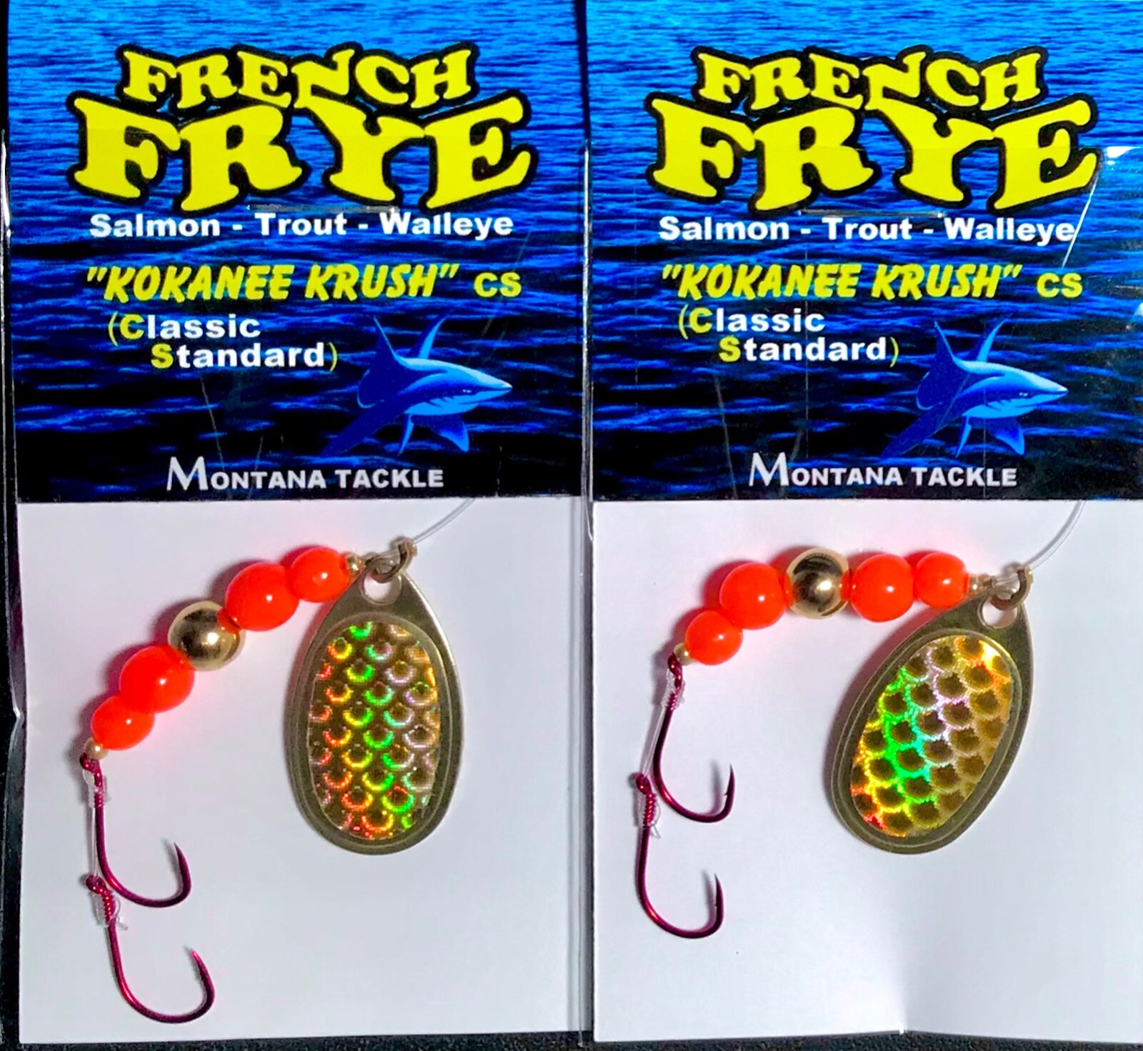 Kokanee Spinners (2): “GOLD CARROT” | eBay