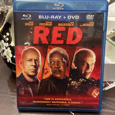 Red (Limited Edition Blu-ray/DVD Combo with Comic Book) DVDs | eBay
