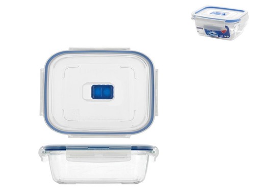Pure Box Rectangular Glass Container 0.38 Liters Transparent ARC | eBay