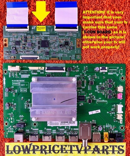 TCL 65R625 Main /T-con Boards 08-SS65CUN-OC417AA, 16Y_RAHU11P2TA4V0.0 ...