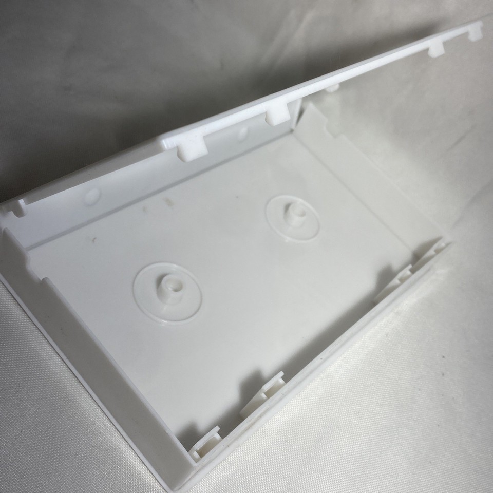 Lot of 10 White VHS Tape Storage Cases Empty New | eBay