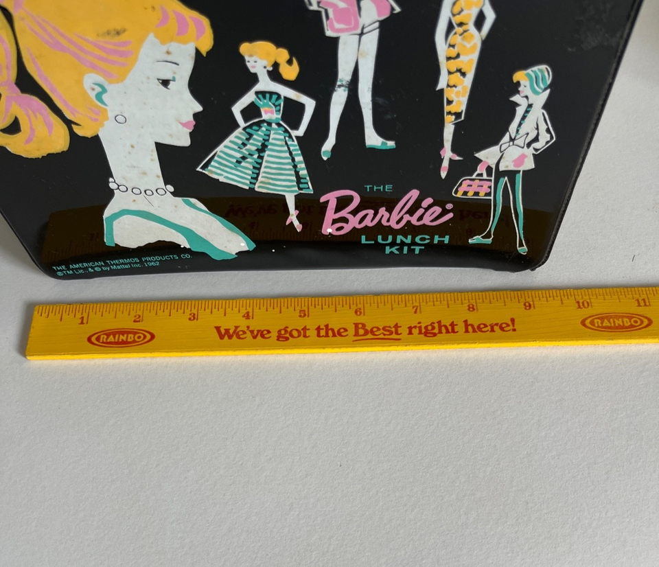 Barbie Lunchbox The American Thermos Co. Mattel 1962 ~ No Thermos | eBay