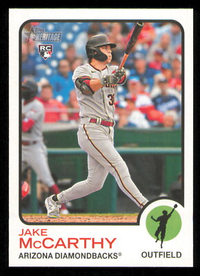2022 Topps Heritage #616 Jake McCarthy Rookie Card (RC) | eBay