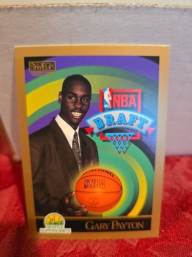 GARY PAYTON ROOKIE CARD 1990 Skybox NBA Draft Pick Basketball RC ...