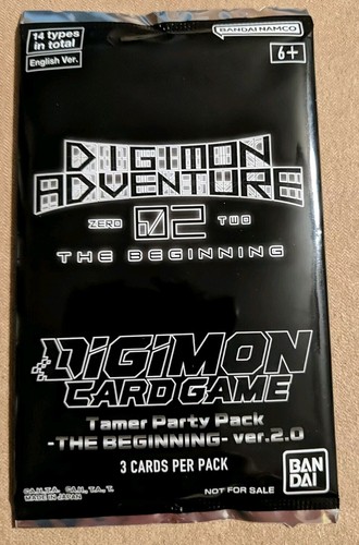 Sealed Digimon Adventure 02: The Beginning 3 Card Promo Pack | eBay