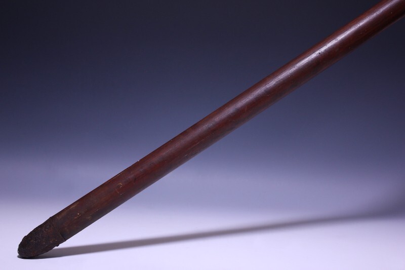 Japan Antique Edo long Sodegarami spear koshirae yoroi samurai katana ...