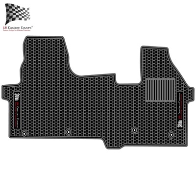 FORD TRANSIT CUSTOM AUTOMATIC FRONT FLOOR MATS RUBBER HEAVY DUTY (2025 ...