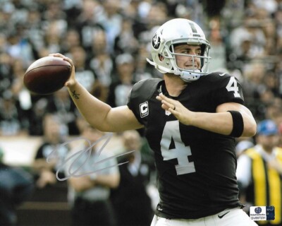 Derek Carr Las Vegas Raiders Signed Autographed 8x10 Photo | eBay