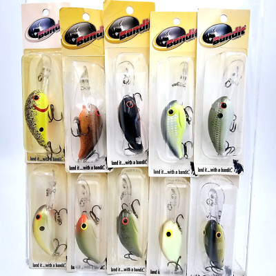 New Pre Pradco Bandit 300 Crankbait Fishing Lure Yellow Pack Pick Color ...