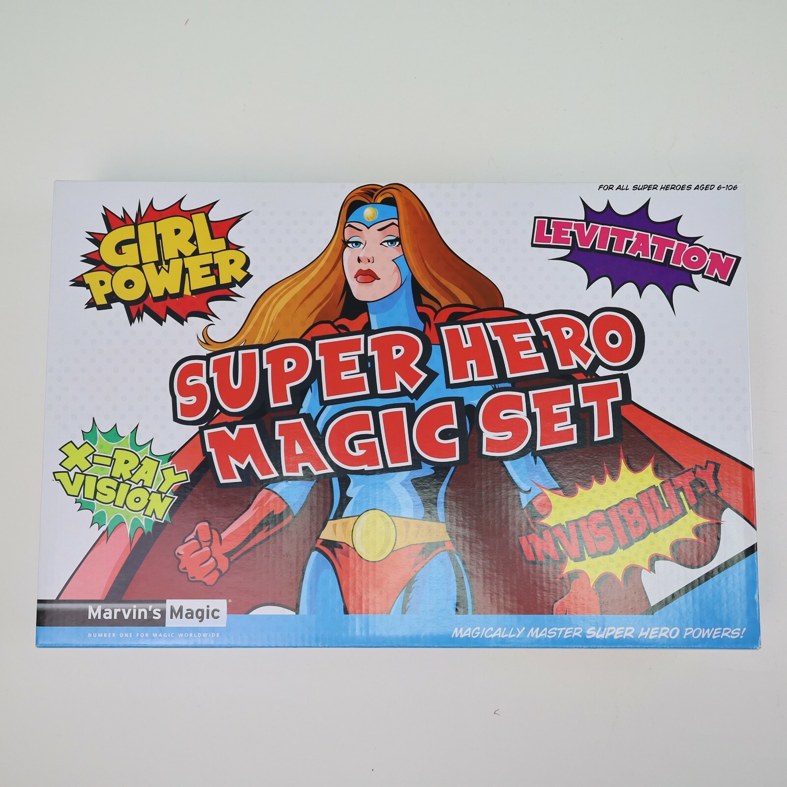 Marvin's Magic Super Hero Magic Set Superhero Magician Kit - Girl Power ...
