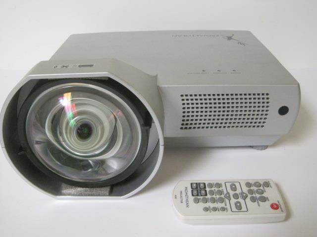 Promethean LCD Projector Silver Model PRM-20A no lamp With Remote Used ...