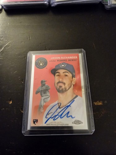 Baseball Cards 2023 Topps Chrome Platinum Jason Alexander Autograph ...