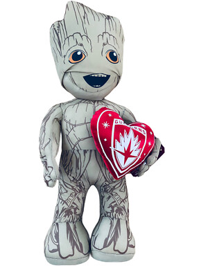 Gemmy 22" Valentine Baby Groot Greeter Figure Guardians of the Galaxy ...