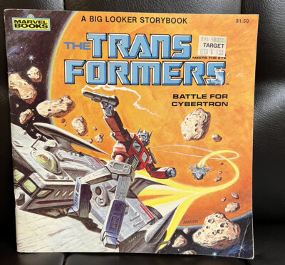 Transformers Battle for Cybertron Vintage 1984 Marvel Storybook | eBay