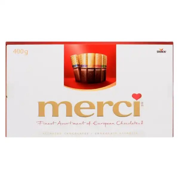 Merci Chocolate Assortment 400 g, 32 Pieces, Exp:2026/07/30 | eBay