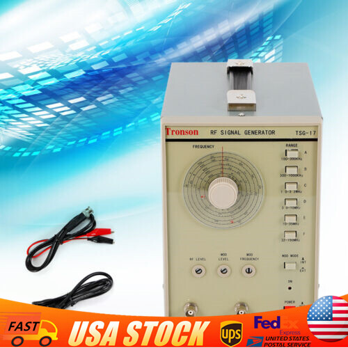 High Precision RF High Frequency Signal Generator 100kHz-150MHz +Power ...