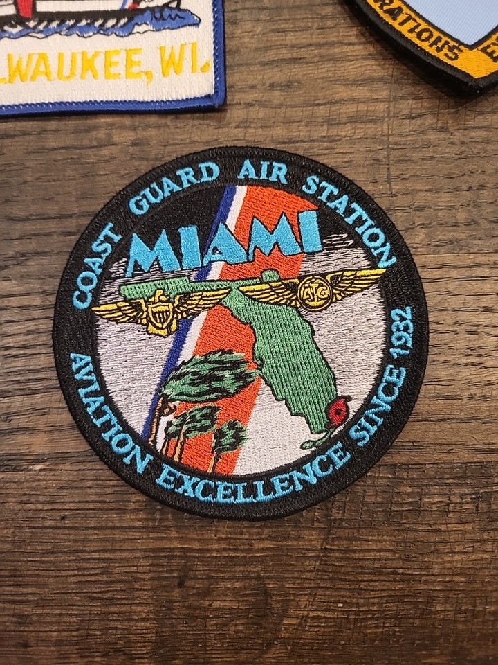 US Coast Guard USCG Patch Lot. 8 Patches. U.S. | eBay